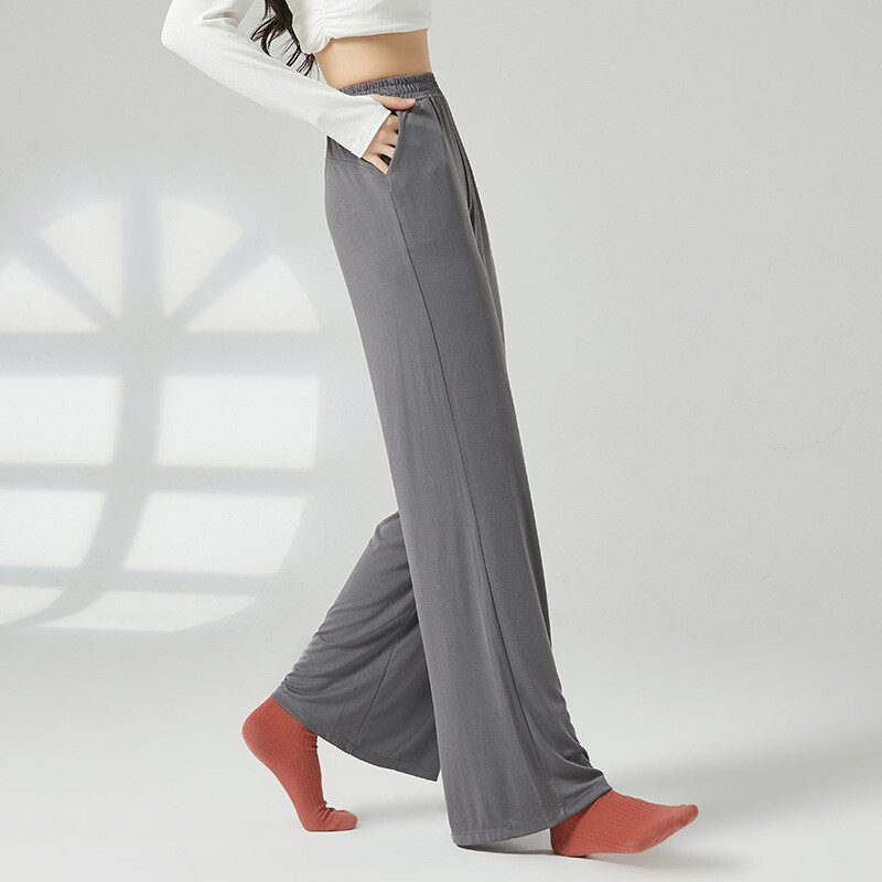 Dance Pants Classical Dance Wide Leg Straight Leg Pocket Pants Training ...