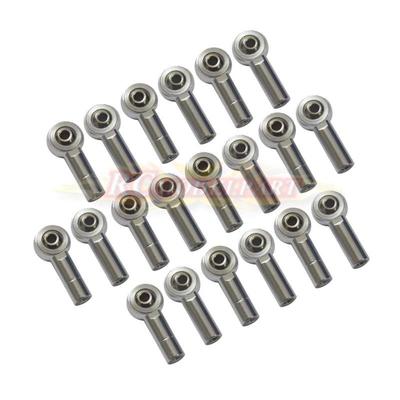 20pcs Aluminum M3 Link Rod End Ball Joint CW CCW for 1/10 RC Car ...