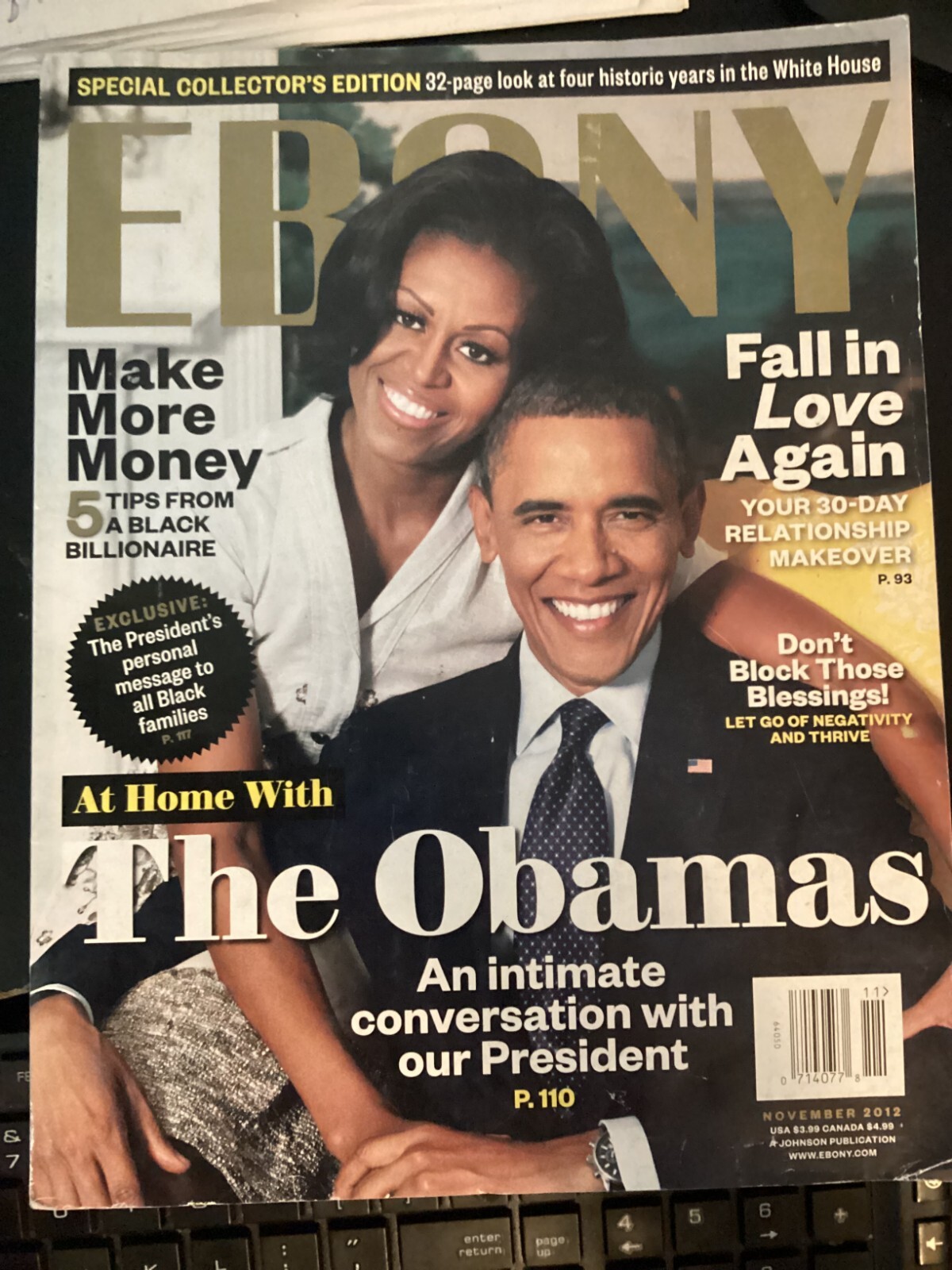 EBONY SPECIAL COLLECTOR'S EDITION THE OBAMAS MAGAZINE | eBay