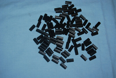 H Lego Lot 100 Black 1 x 2 Plate Modified 1 Stud 3794a | eBay