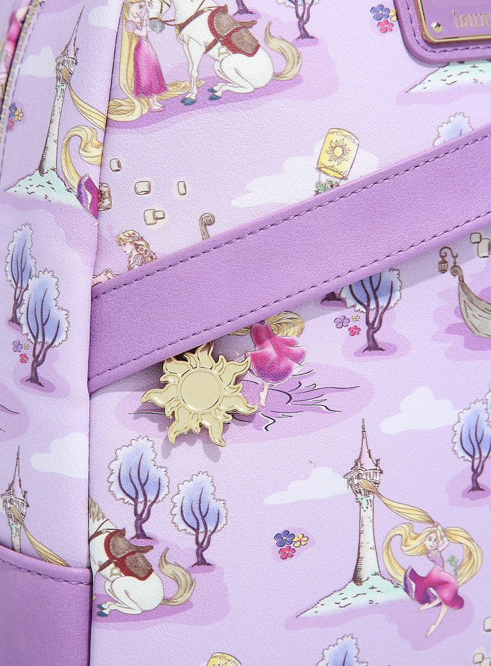 Loungefly Disney Tangled Rapunzel and Flynn Live Your Dreams Mini ...