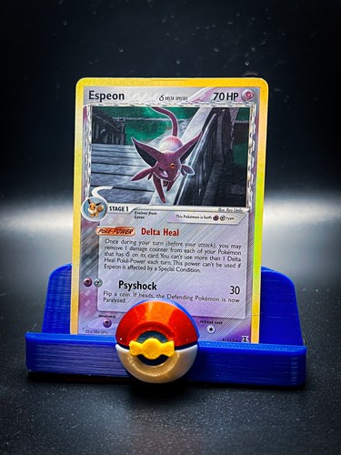Espeon Holo #4/113 Delta Species Dual Type Metal Psychic Pokemon Card ...