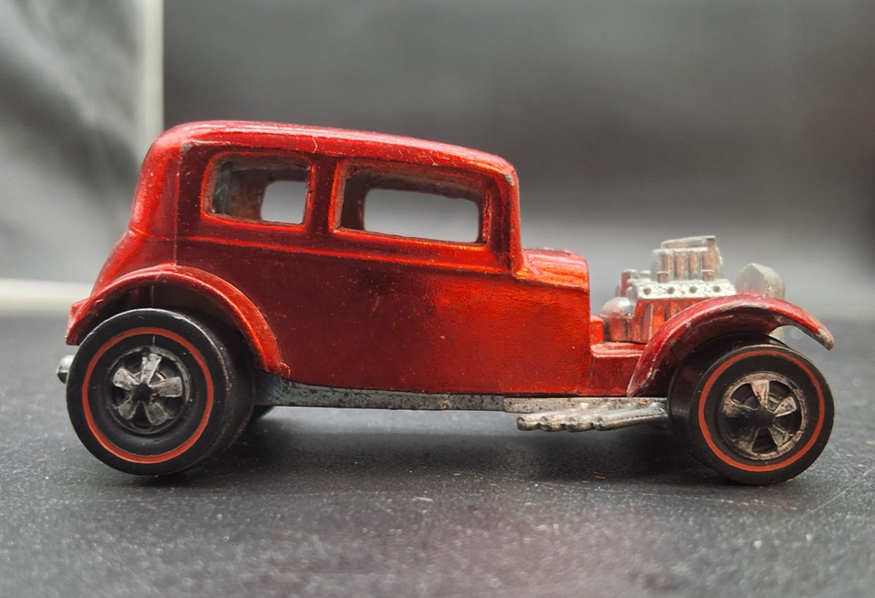 Hot Wheels Redline 1968 Classic 32 Ford Vicky Coupe Red/ Black Roof | eBay