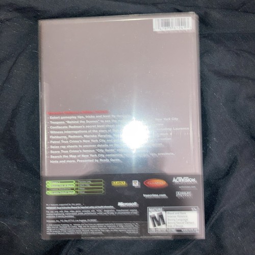 Xbox True Crime New York City Activision Cont US Media Mail | eBay