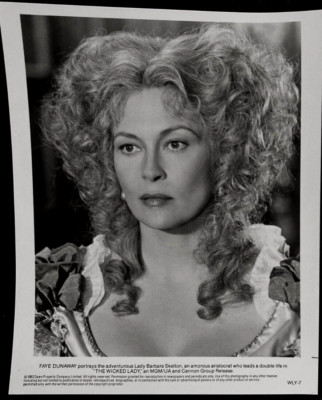 FAYE DUNAWAY Original Movie Press Photo WICKED LADY 1983 Pretty ...