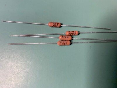 LOT OF (100) NEW DALE CMF-60, RN60D6193F, 619K 1% METAL FILM RESISTOR ...