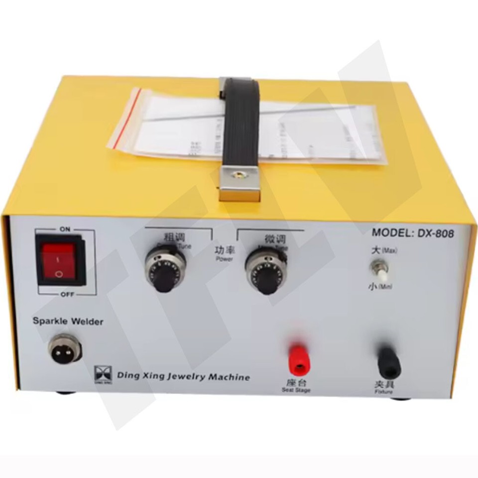 DX80A Jewelry spot welder machine Spot Welder Electronic Sparkle Welder ...