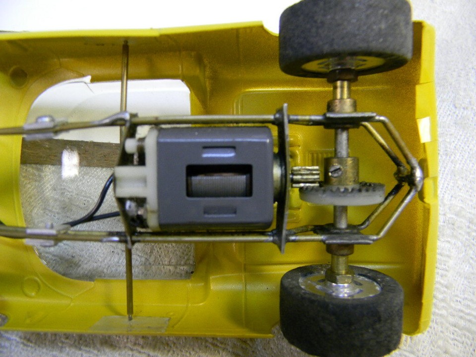 1/24 SCALE VINTAGE 1967 FORD GTX1 PROTOTYPE LANCER MUSTARD COMPETITION ...