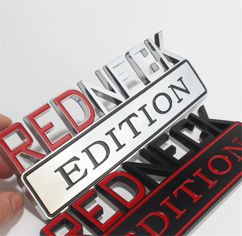 1X REDNECK EDITION CAMION BATEAU VOITURE EMBLÈME AUTOCOLLANT SIGNE ...