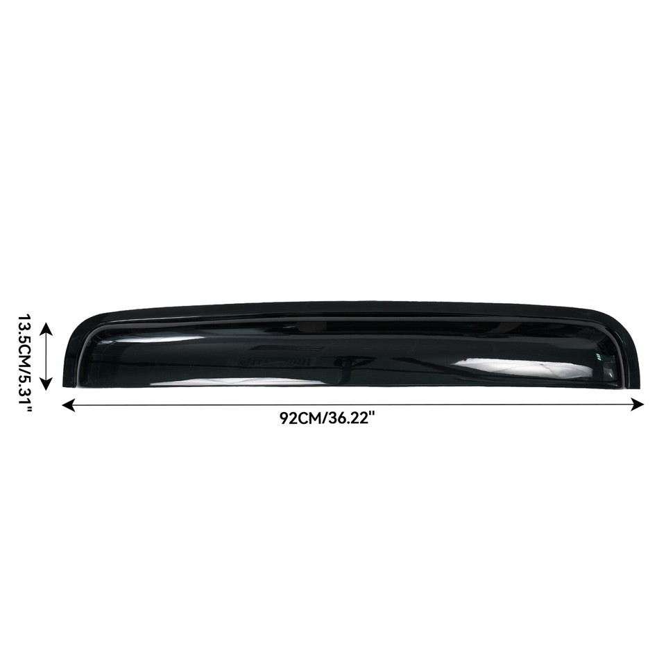 Sunroof Visor Window Top Moonroof Vent 36.2" Rain Guard Wind Deflector ...