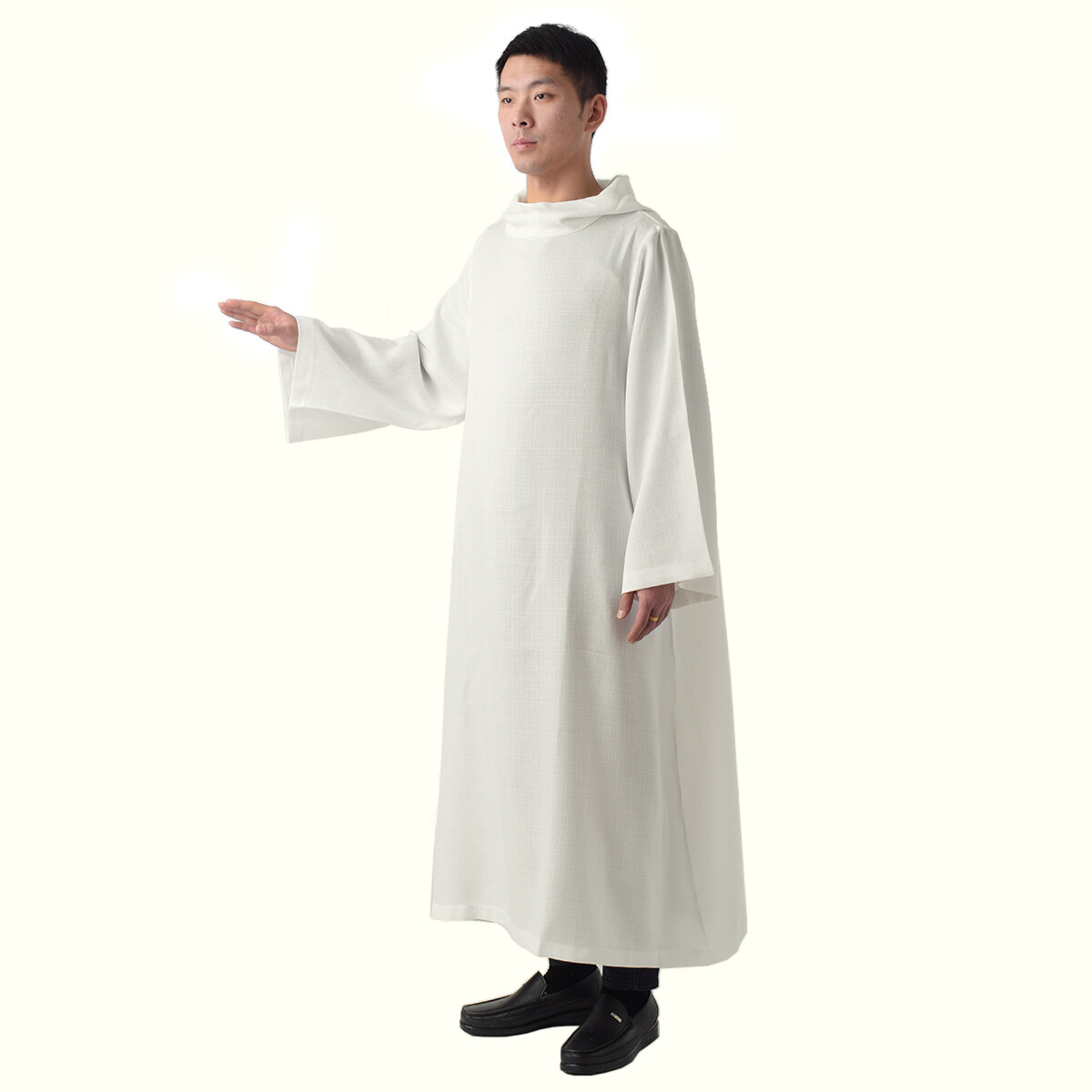 Catholic Church Priest Alb Hooded Collar Deacon Clergy Robe Vestments ...