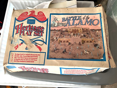 Sears American Heritage Marx Battle of the Alamo Play Set with Figures ...