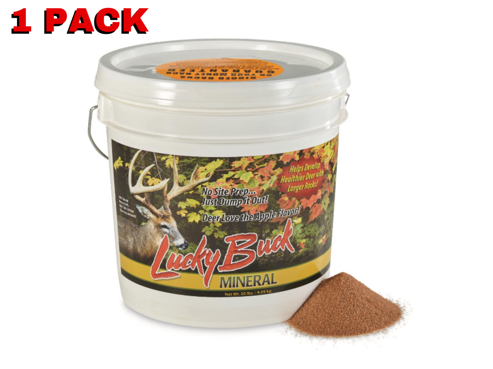Deer Mineral Supplement Feeder Lucky Buck Apple Flavor Supplement Camp ...