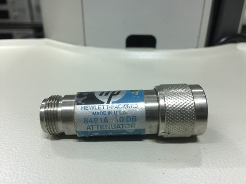 HP/Agilent 8491A 10dB Coaxial Fixed Attenuator, DC-12.4GHz | eBay