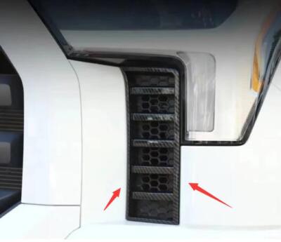 Front Bumper Intake Grille Trim Cover ABS Chrome For Toyota Tundra 2022 ...