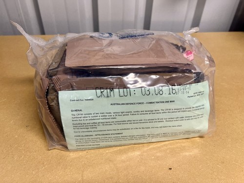 Australian Army Ration Pack CR1M MRE | eBay