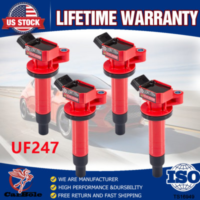 4X Ignition Coil for Toyota Corolla Celica Chevy Prizm Pontiac Vibe 1 ...