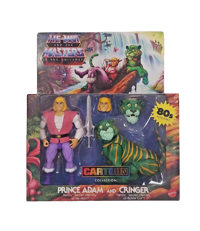 MOTU 3-Pack: Origins Cartoon Collection Prince Adam & Cringer + 2 ...
