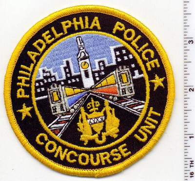 Philadelphia Police (Pennsylvania) 1st Issue Concourse Unit Shoulder ...