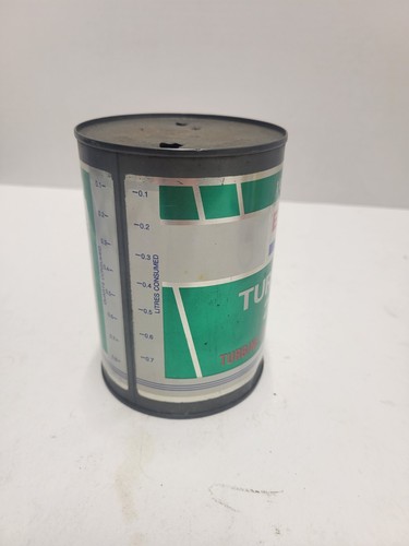 Vintage Exxon Turbo Oil 2380 Can Turbine Engine & Accessory Quart Texas ...