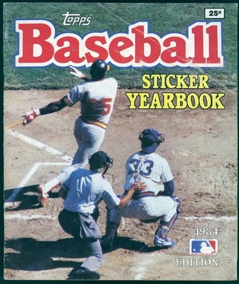 1984 Topps Baseball Sticker Album Yearbook - 100% Complete *AL280 | eBay