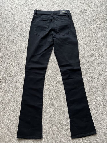 Women’s Express Black Mid Rise Skyscraper Jeans Size 2 Premium Stretch ...