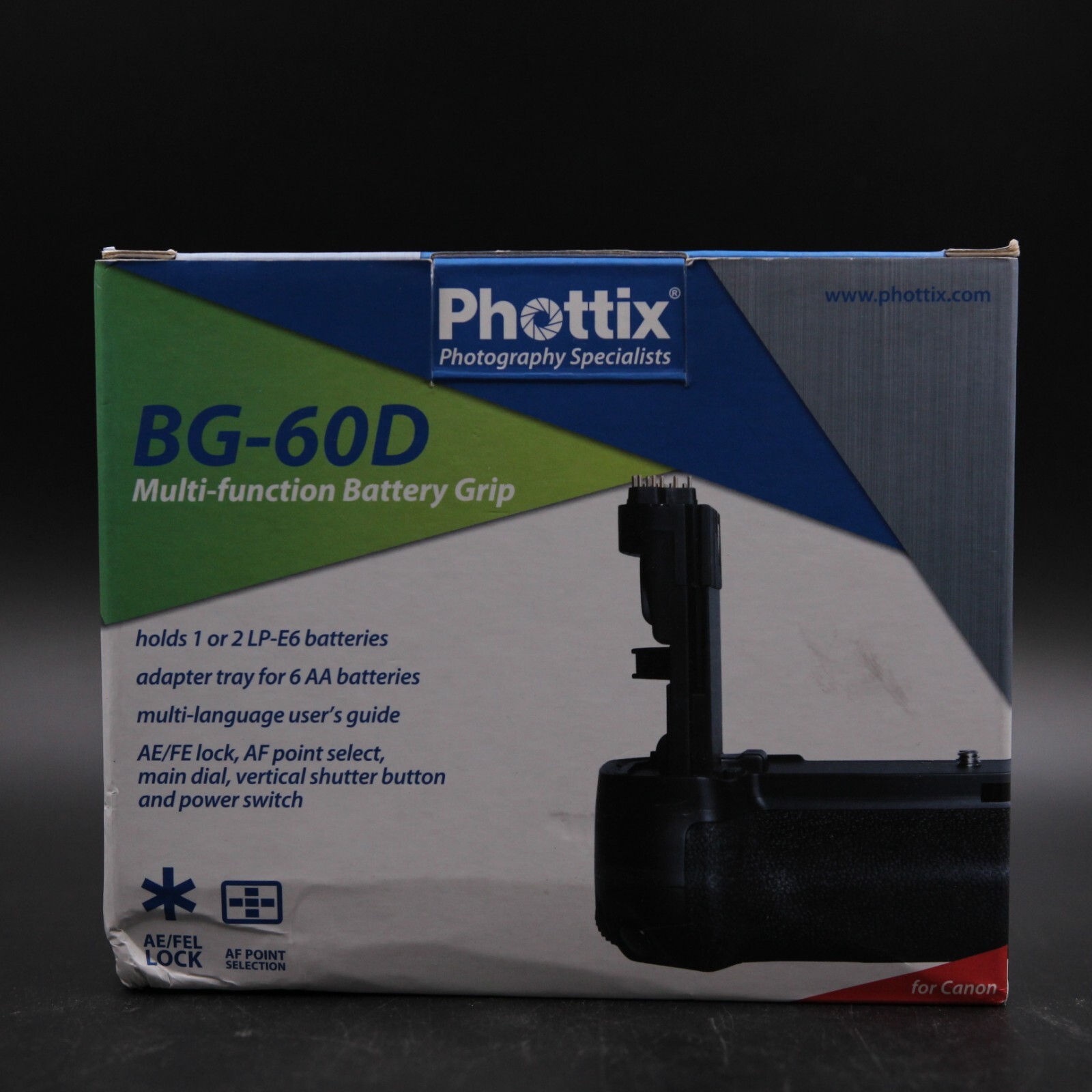 Phottix BG-60D Battery Grip | eBay