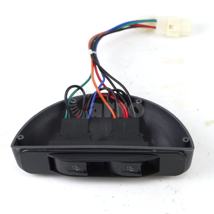 Universal 3 Rocker Switch Kit Door Lock Power Windows For Front 2 Doors ...