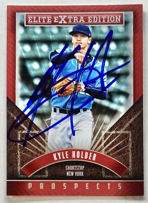 KYLE HOLDER RC SIGNED IP 2015 PANINI ELITE EXTRA EDITION #31 ROOKIE AUTO | eBay
