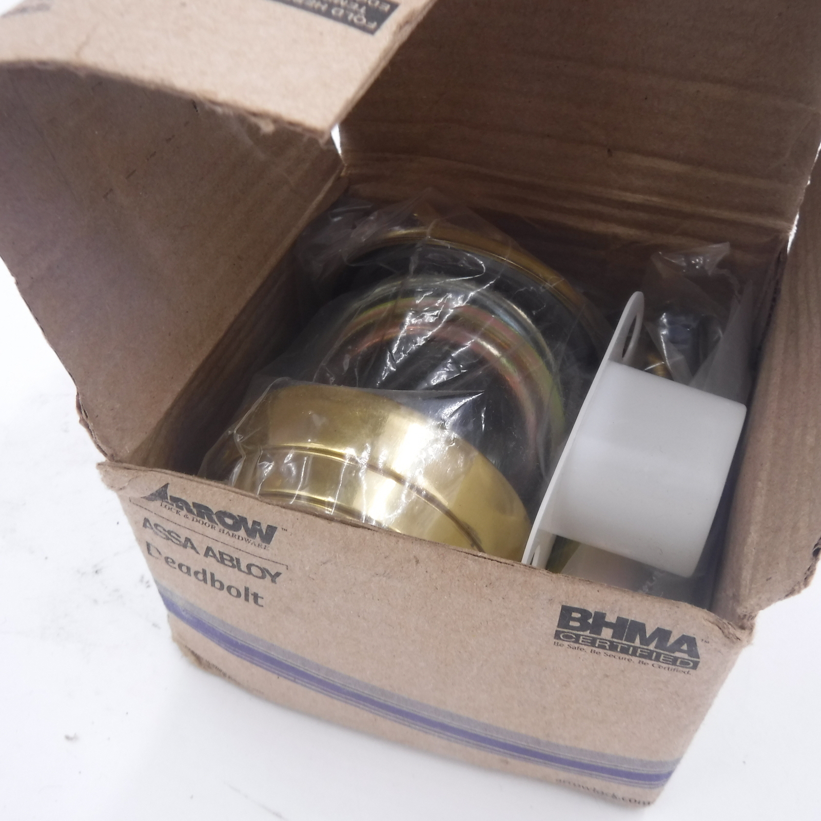 Arrow ASSA ABLOY Deadbolt Thumbturn Commercial E6103 395 Strike 144 ...