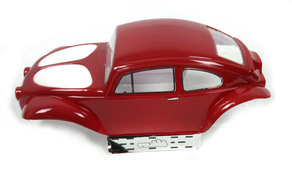 1:10 RC Painted RED Lexan Body Shell- Baja Bug, Beetle for Truck ...