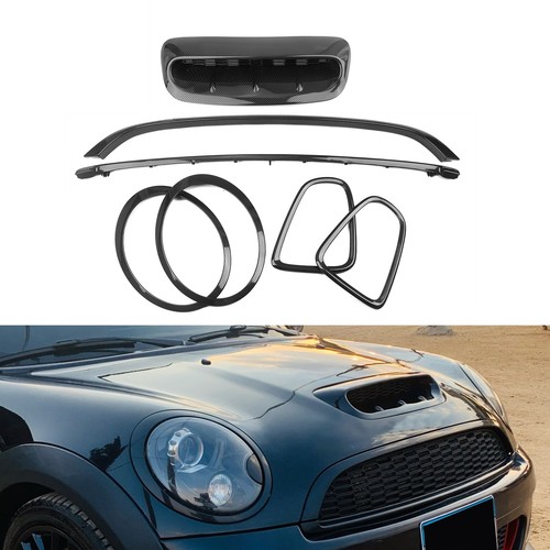 For Mini Cooper S R55 R56 R57 R58 R59 JCW 07-14 2012 Grill+Light Trim ...
