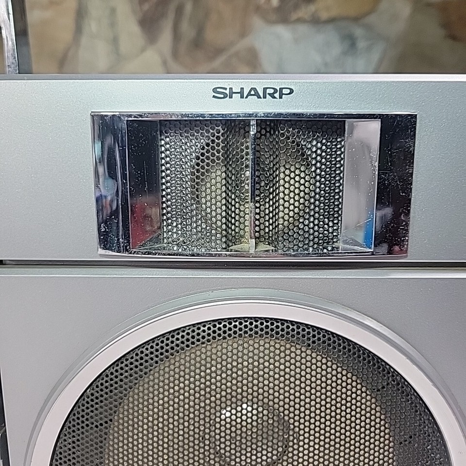 Sharp GX-300Z Boombox RARE Stereo Powers Up Very Loud Cassette Does Not Play | eBay