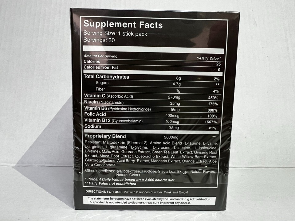 BHIP BLUE Blend Energy Drink Promote Health, Fitness Weight loss ENVIO ...
