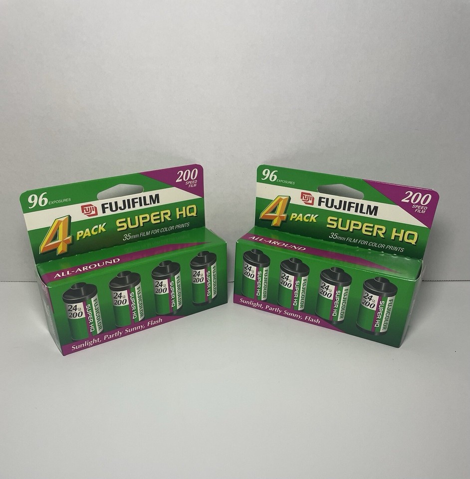 Fuji Film 200 Speed 8 Roll Value Pack 35mm Film For Color Prints ...
