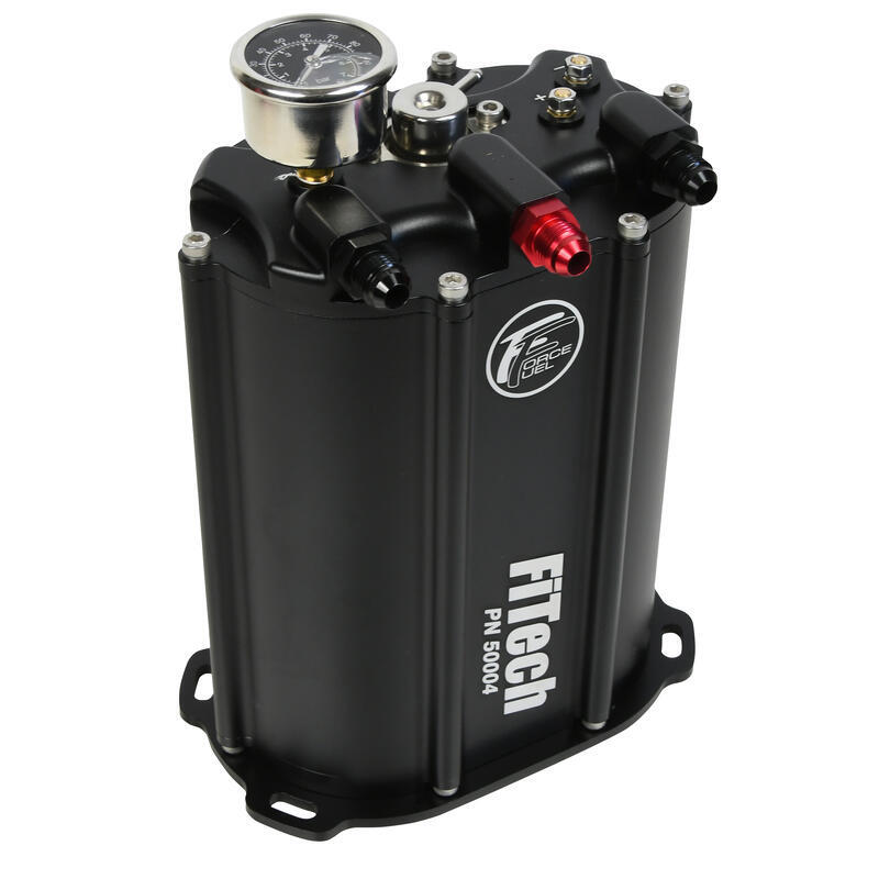 FiTech Electric Fuel Pump Complete Kit 50004; Force Fuel 90gph @ 58psi ...