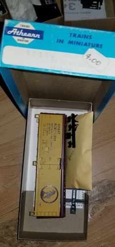 HO Athearn 5216 40' WD Reefer WFEX-GN Great Northern 71034 Kit NS NIP ...
