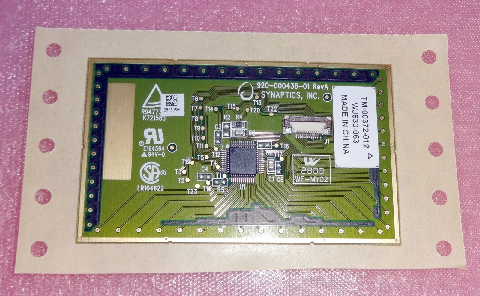 Synaptics T1006 Touch Pad Mouse - Pad Pointing Device for sale online ...