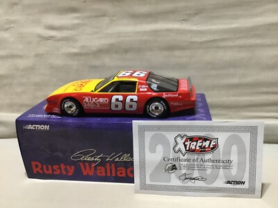 WALLACE RUSTY #66 ALUGARD 1984 1/24 CHEVROLET CAMARO XTREME STOCK CAR ...