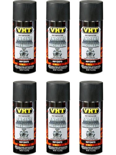 6 x VHT Engine Metallic High Heat Enamel Paint Black Pearl SP405 | eBay