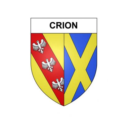 Crion 54 ville sticker blason écusson autocollant adhésif | eBay