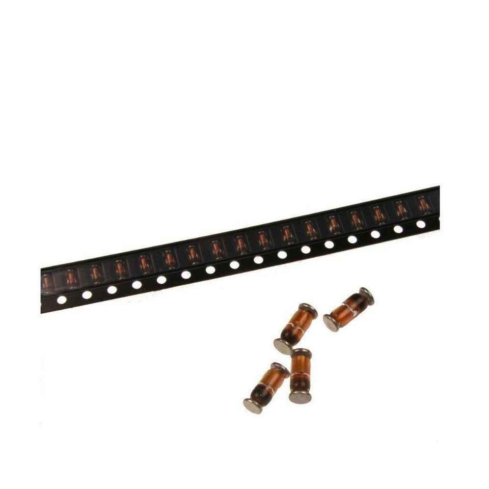 100 Diotec LL4148 SMD 75V 500mW Ultrafast Switching MiniMelf 057872 ...