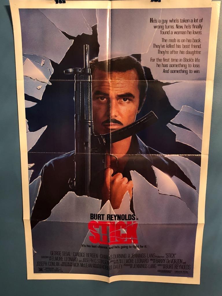"Stick" 1985 27 x 41 Movie Poster | eBay