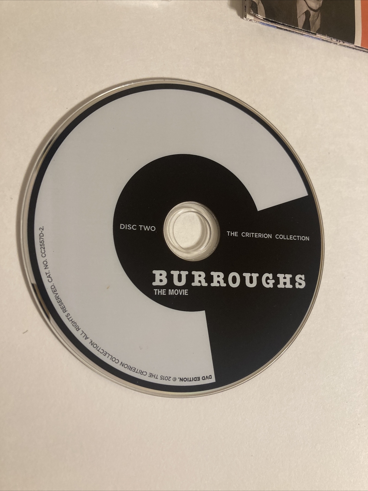 Burroughs : The Movie DVD 2-Disc Set 1983 Documentary B&W Criterion ...