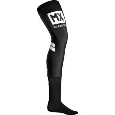 Thor Comp Adult Motocross Knee Brace Socks - Black | eBay UK