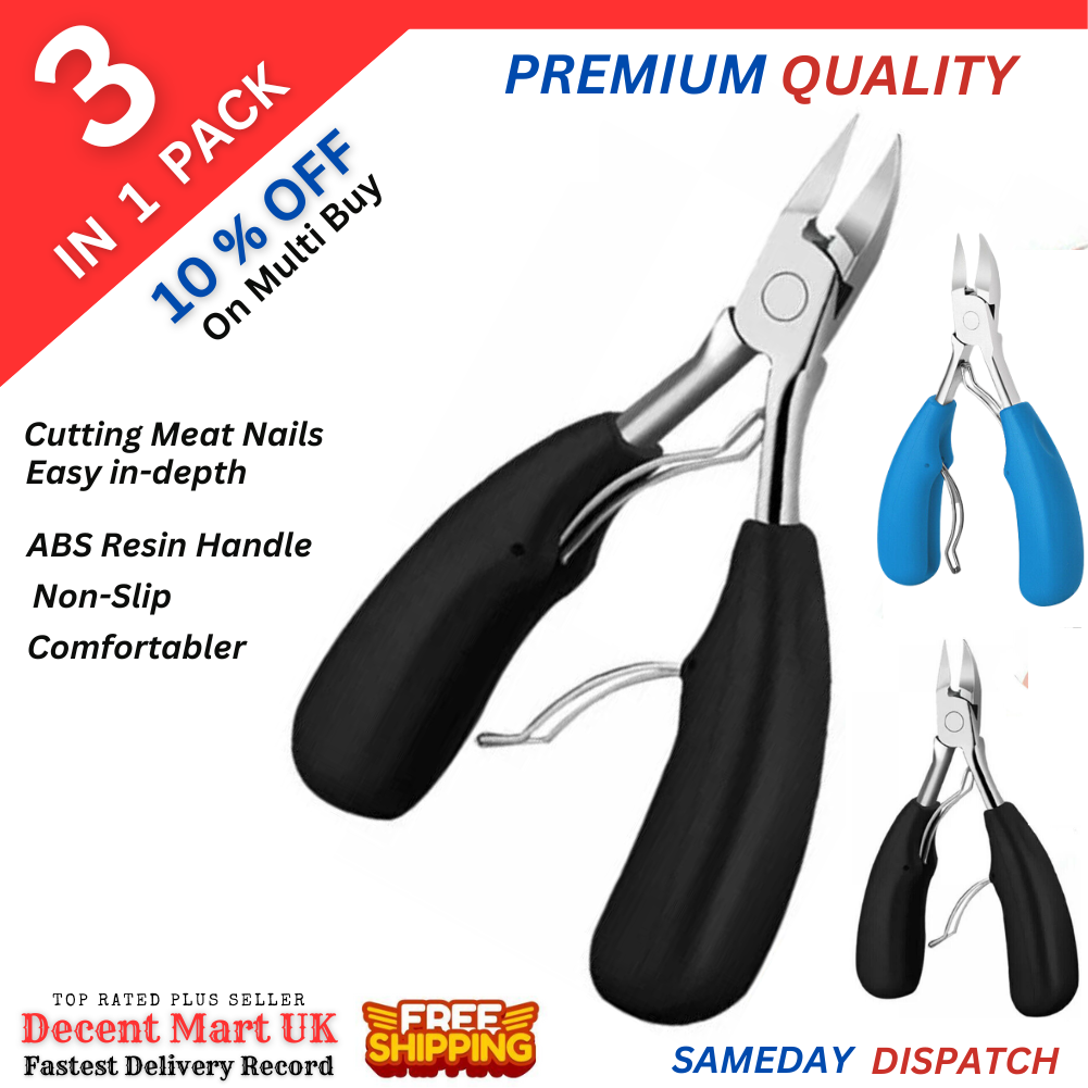 Heavy Duty Professional Toe Nail Clippers Lifter Thick Chiropdy ...