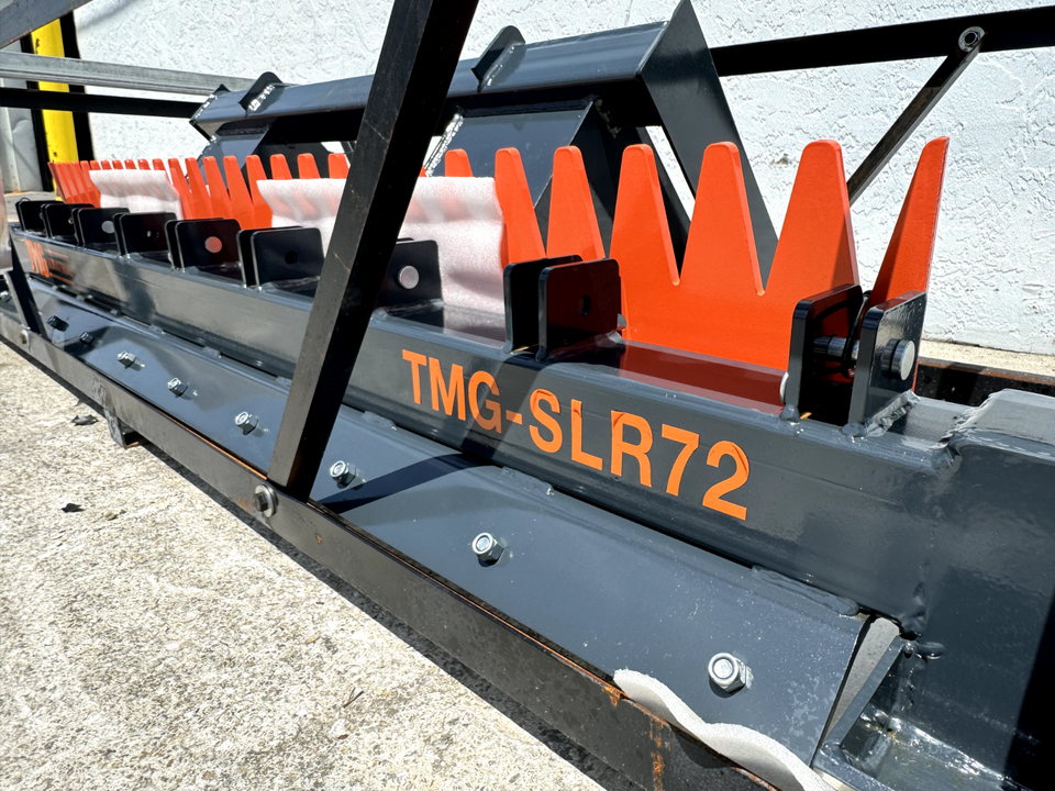 TMG Industrial 72” Skid Steer Land Ripper w/Rake Comb Scarifier ...