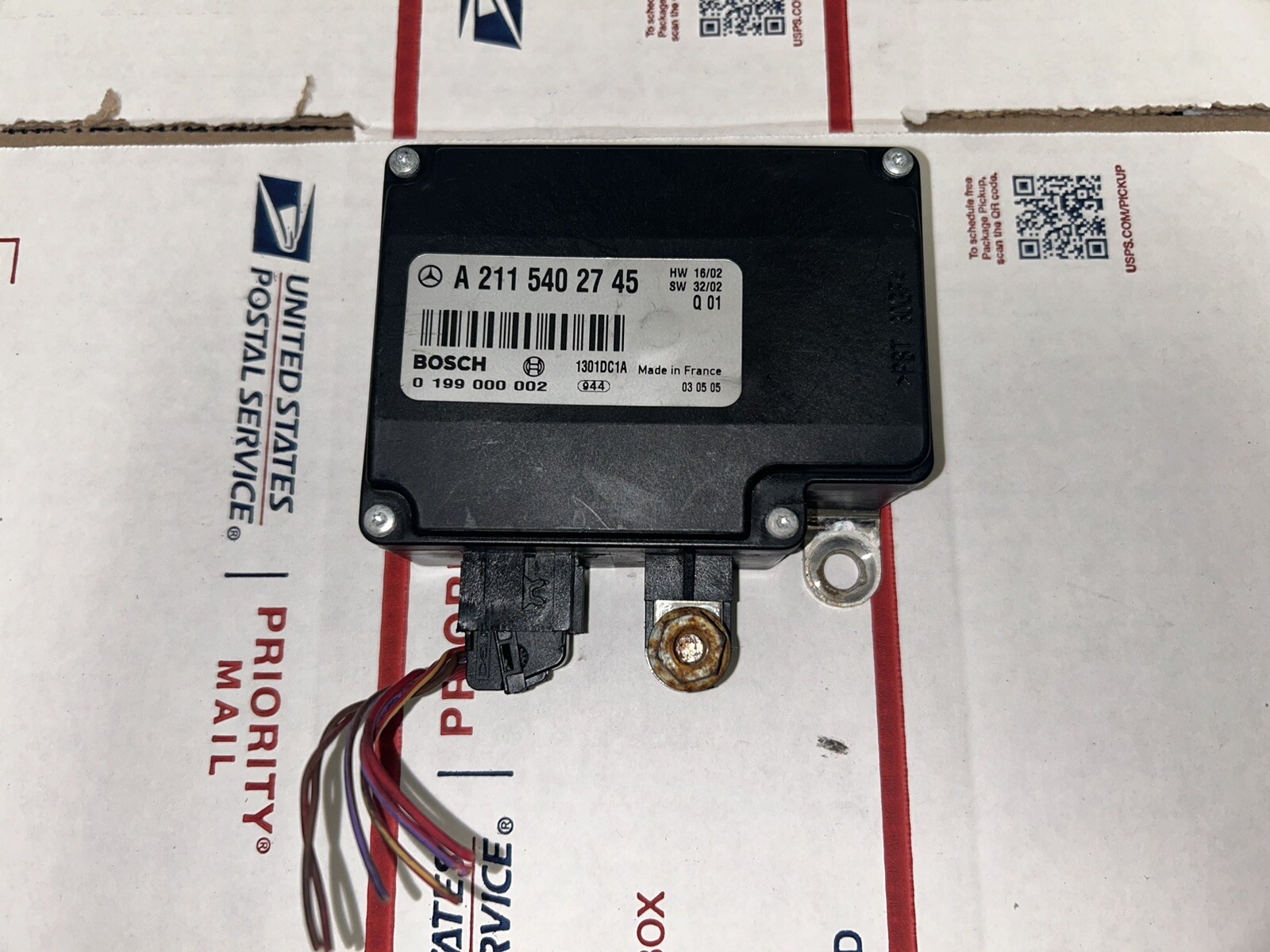 03-06 Mercedes W211 E55 AMG E500 E320 Battery Control Load Module ...