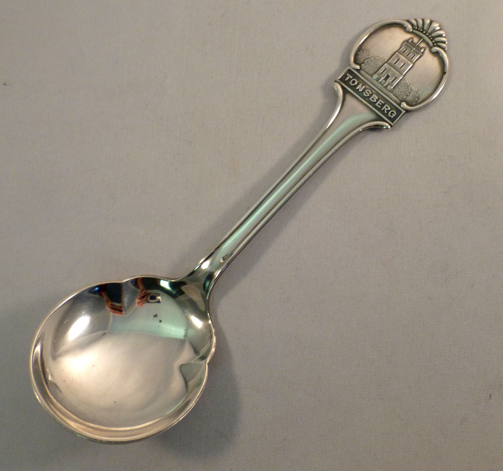 830 Sterling Souvenir Spoon-Tonsberg, Norway-Th. Marthinsen-5 5/8" | eBay