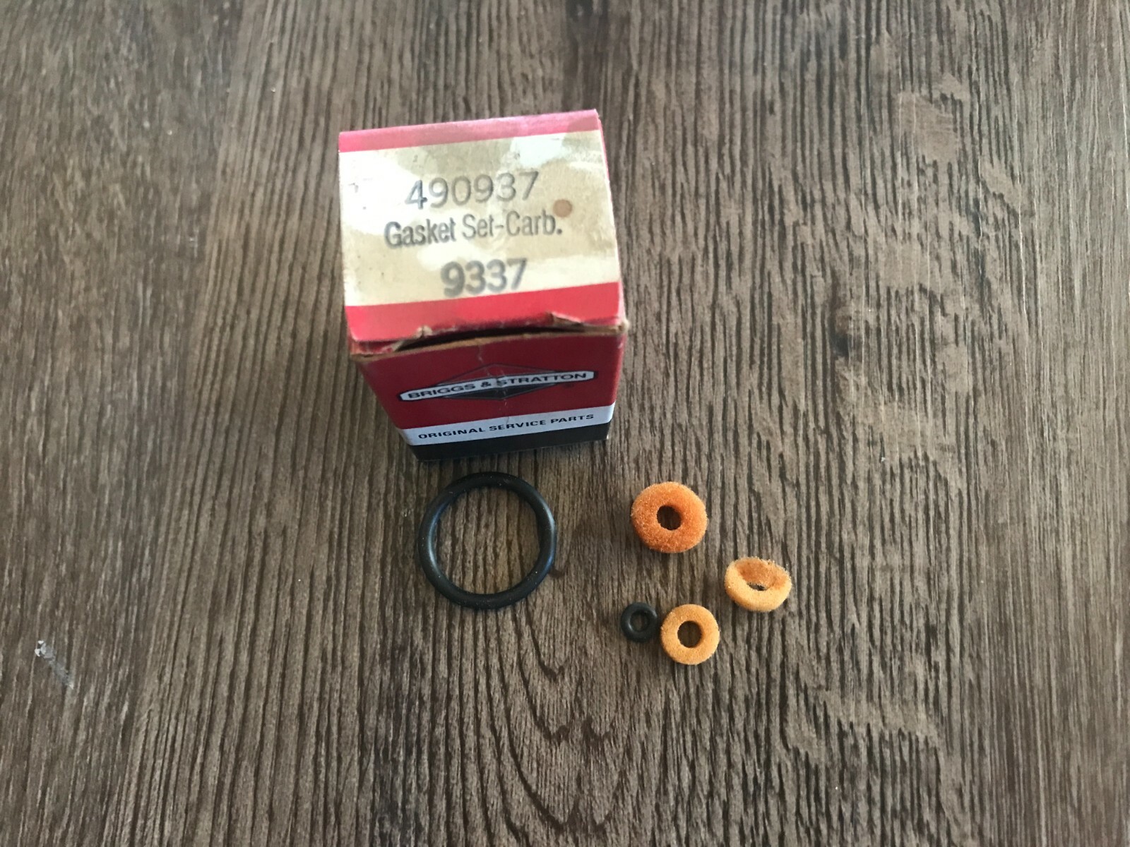 Briggs and Stratton OEM 498261 498260 490937 398183 Carburetor Gasket ...